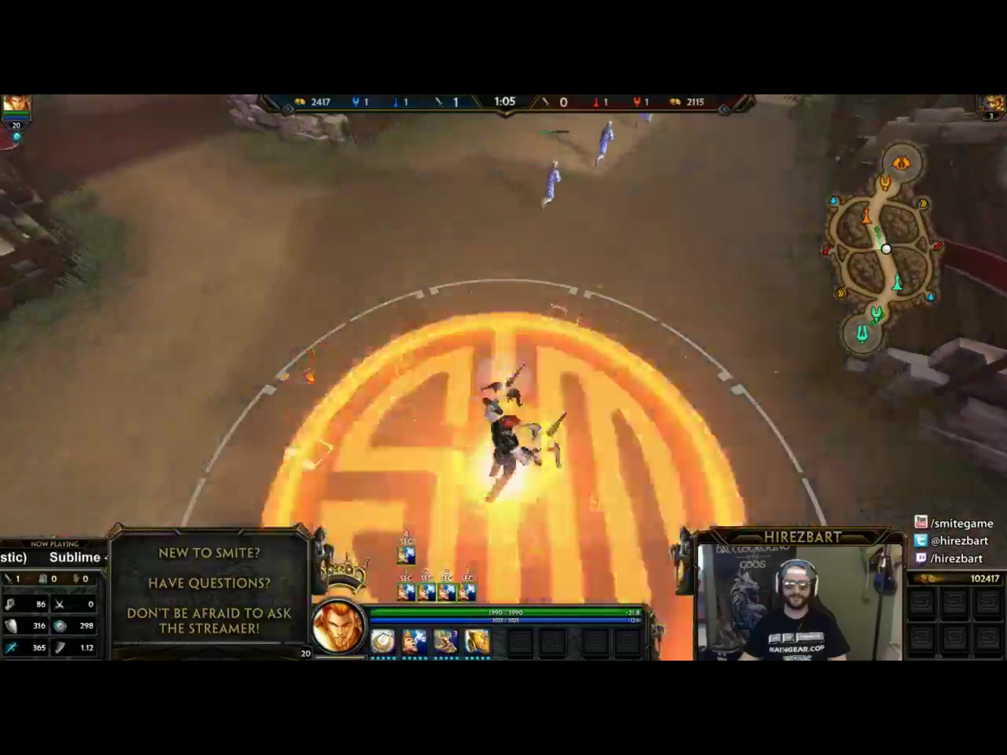 Smite Apollo Slickshot